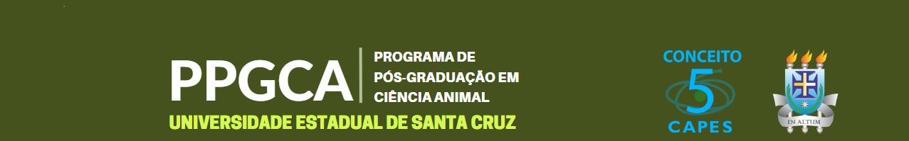 Programa De Pós Graduação Em Ciência Animal Programa De Pós Graduação